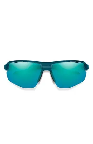 SMITH Resolve Photochromic Oversized Shield Sunglasses - Pacific Crystal / Opal Mirror