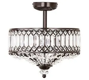 RIVER OF GOODS 15.25'h Semi-flush Mount Lightin G Fixture - One-color