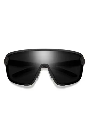 SMITH Bobcat 135mm Chromapop™ Shield Sunglasses - Matte Black/black