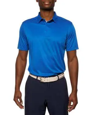 Robert Graham Men & Apos;s Axelsen Polo Shirt Cobalt