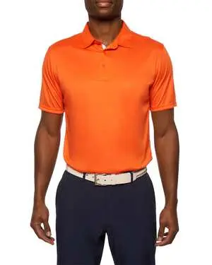 Robert Graham Men & Apos;s Axelsen Polo Shirt Orange