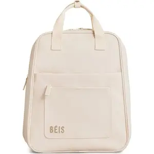 BEIS The Expandable Backpack Beige