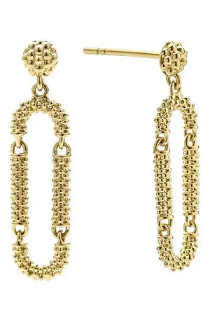 Lagos Caviar Drop Earrings