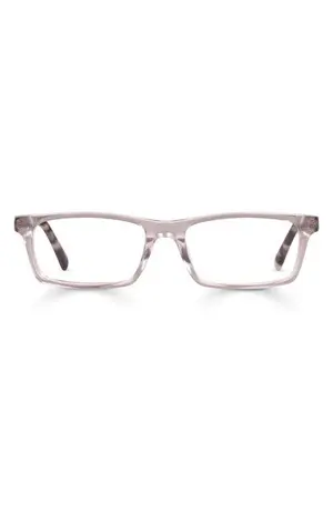 Eyebobs Eyebobs Number Cruncher 53mm Reading Glasses Smoke Grey /white Tortoise