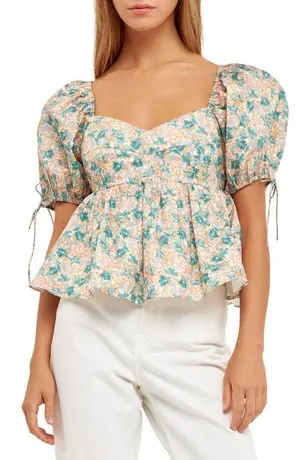 English Factory Floral Blouses