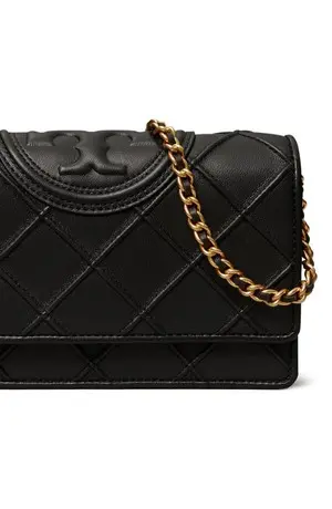 Tory Burch Fleming Crossbody - Black