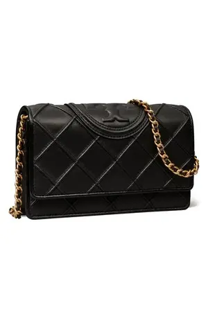 Tory Burch Fleming Crossbody - Black