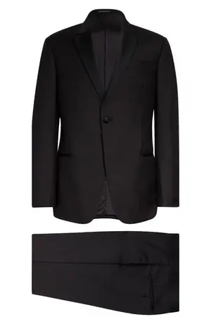 Emporio Armani Trim Fit Super 130s Wool Tuxedo