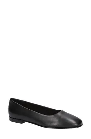 BELLA VITA Kimiko Flat - Black Leather