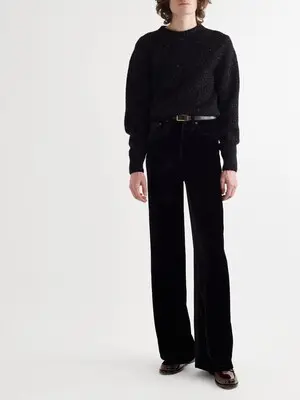 Saint Laurent Le Loafer Leopard-print Leather Penny Loafers