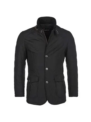 Barbour Men's Quilted Lutz Jacket - Olive  Black