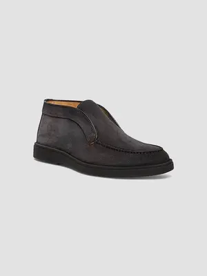 Santoni Suede Desert Boots - Grey