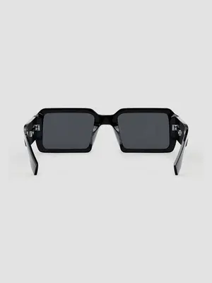 Fendi O'lock Graphy 52mm Rectangular Sunglasses