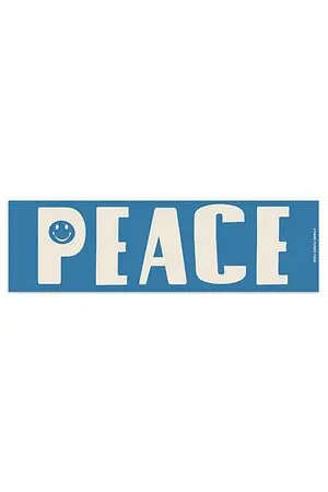 THREE POTATO FOUR Bumper Magnet - Peace 2