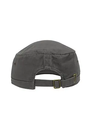 HIPPIESHOP Embroidered Peace Army Cap