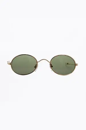 SUNGLASS MUSEUM Vintage Miyazaki Sunglasses Selected By - Gold