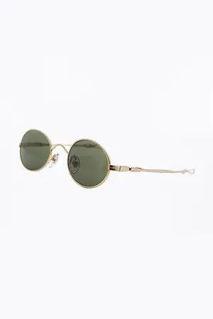 SUNGLASS MUSEUM Vintage Miyazaki Sunglasses Selected By - Gold
