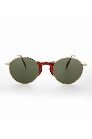 SUNGLASS MUSEUM Vintage Ziggy Sunglasses - Gold