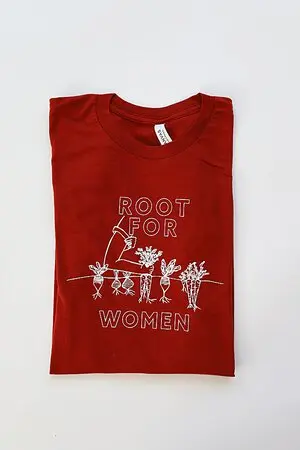 OVERSEASONED Graphic T-shirt - Red