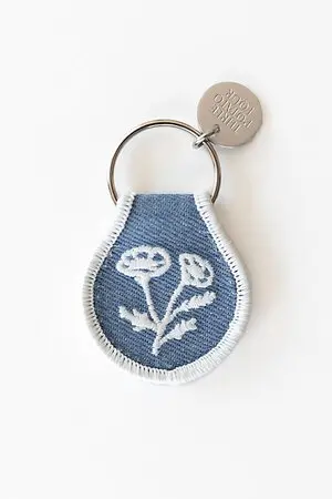THREE POTATO FOUR Three Potato Four Patch Keychain Buttercup