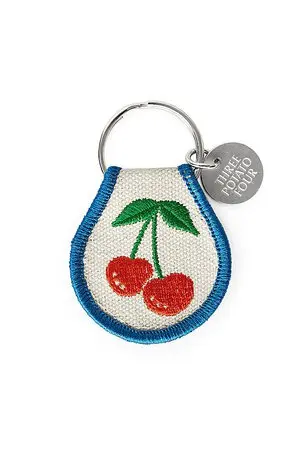 THREE POTATO FOUR Three Potato Four Patch Keychain Cherries