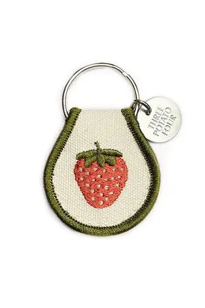 THREE POTATO FOUR Three Potato Four Patch Keychain Strawberry
