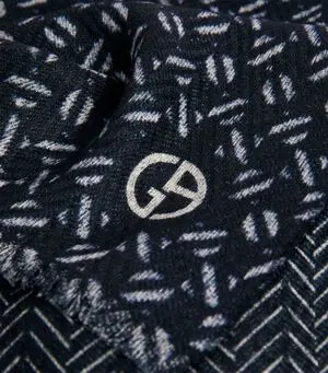 Giorgio Armani Wool Reversible Scarf