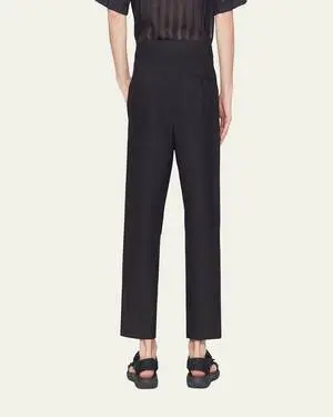 3.1 Phillip Lim Double-pleated Cropped Pants
