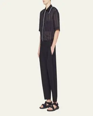 3.1 Phillip Lim Double-pleated Cropped Pants