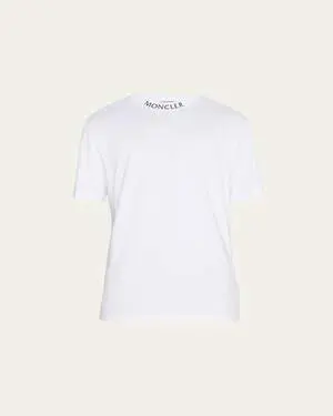 Moncler Logo-neck T-shirt