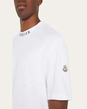 Moncler Logo-neck T-shirt