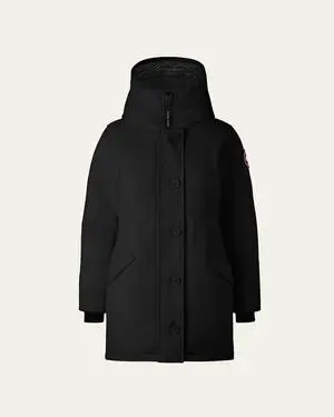 Canada Goose Rossclair Mid-length Parka - Black