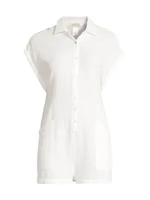 L*Space Women's Mika Romper - Cream  - Cream