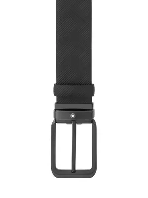 Montblanc Branded Buckle Leather Cut-to-size Reversible Belt