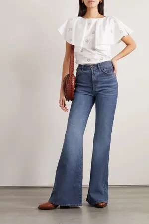 Chloé Merapi High-rise Flared Jeans