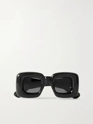 Loewe Inflated Oversized Square-frame Sunglasses - Black
