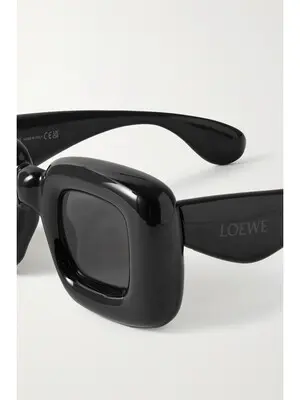 Loewe Inflated Oversized Square-frame Sunglasses - Black