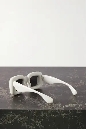 Loewe Inflated Oversized Square-frame Sunglasses - White