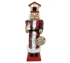 SANTA'S WORKSHOP 14' Dog Lover Nutcracker - One-color