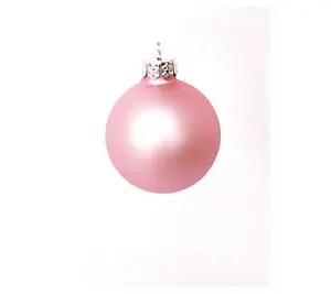 WHITEHURST 40-piece 1.5' Glass Ornament, Matte Finish - One-color