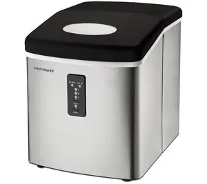 FRIGIDAIRE Portable Stainless Steel Ice Maker - Silver