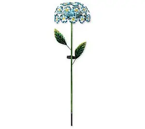 SUNSET VISTA DESIGNS Svd 42.5' Blue Hydrangea Garden Stake - One-color