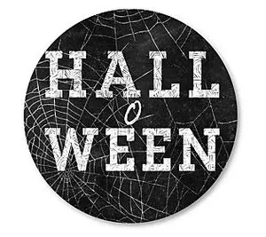 COURTSIDE MARKET Halloween 12' X 12' Circular B Oard - One-color