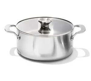 OXO Mira 5-qt. Stainless Steel Stock Pot W/ Lid - Silver