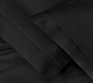 SUPERIOR 1500-thread Count 2-piece Solid Pillow Case Set, King - One-color