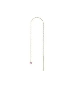 AURATE - Birthstone Ear Chain Threader