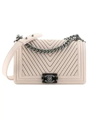 Chanel Classic Flap Boy Bag - One-color