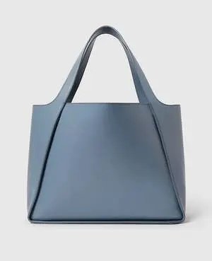 Stella McCartney Logo Tote Bag - Blue