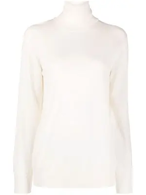 Wool Roll Neck Jumper