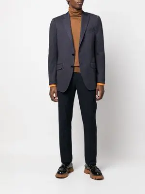 Zegna Roll Neck Jumper - Brown